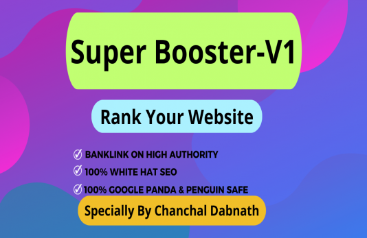 Super Booster-V1 To Improve Google Search Rank | Legiit