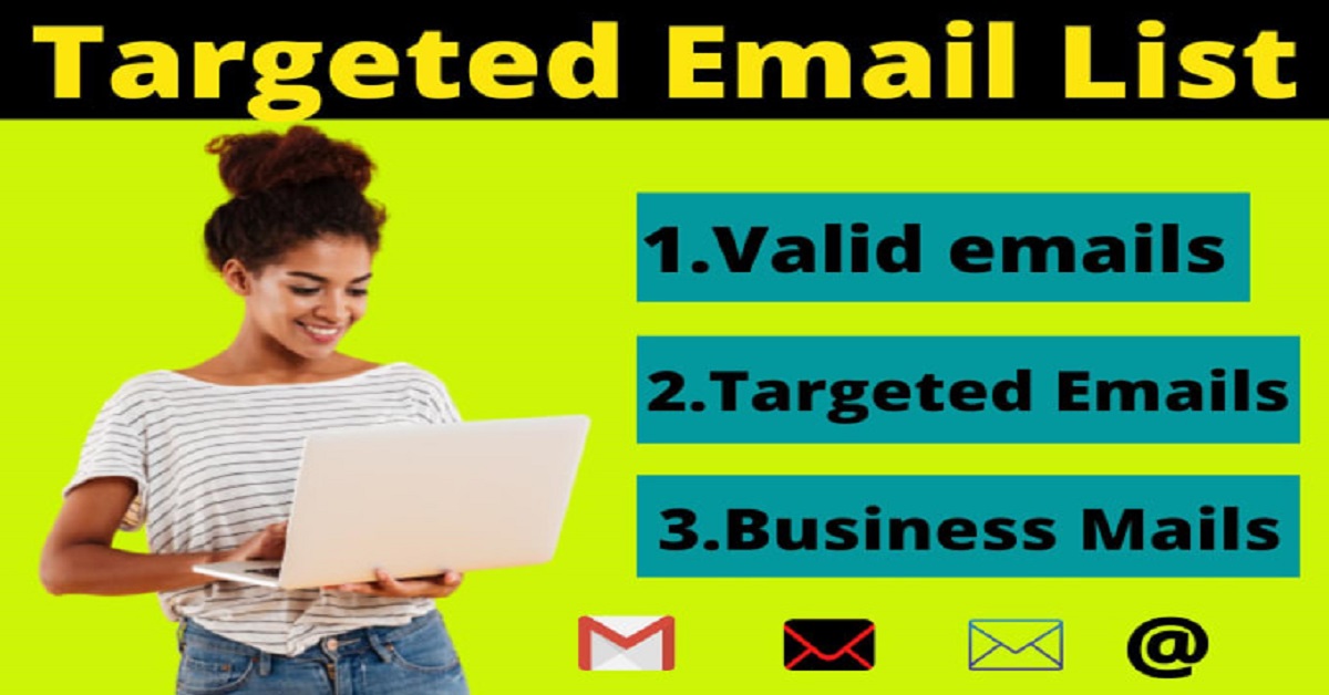 Collect Your Niche Targeted Email Lists For Email Campaign | Legiit