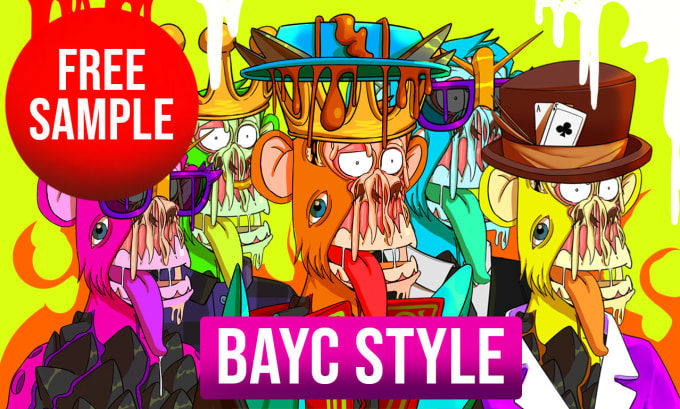 Create Custom Nft Art Collection In My Cartoon Style | Legiit