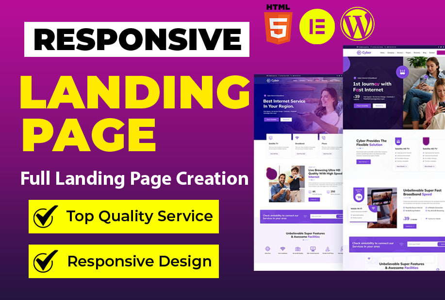 Responsive HTML Landing Page Design In 10 Hours | Legiit