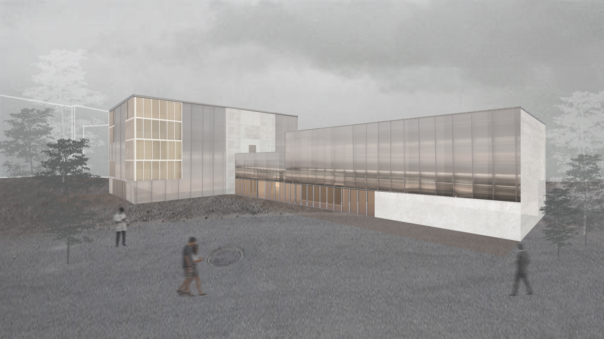 I Will Create An Architectural Collage Style Render Using Photoshop ...