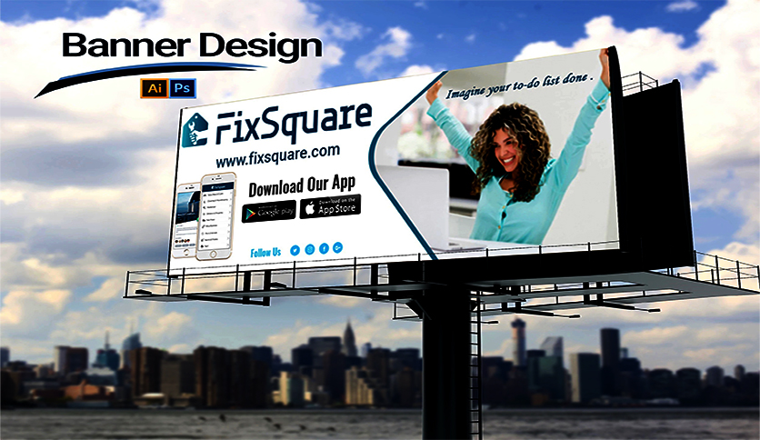 Billboard, Web Banner, X- Stand & Social Network | Legiit